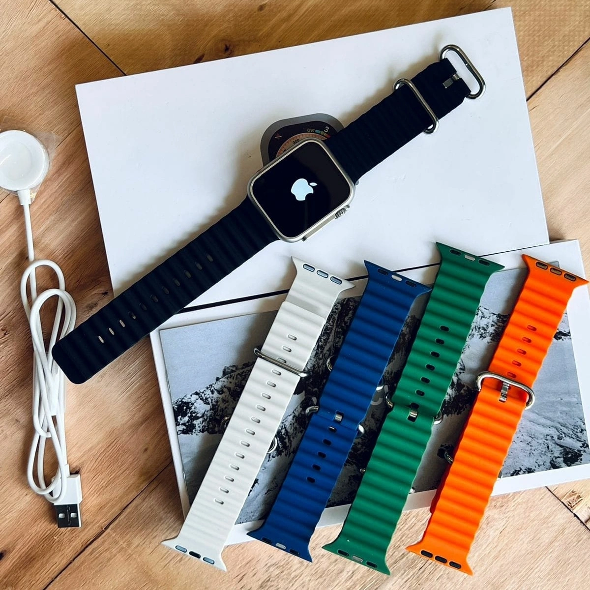 Apple Logo Series 8 Ultra Smartwatch | Best Ultra Smartwatch In Your Budget