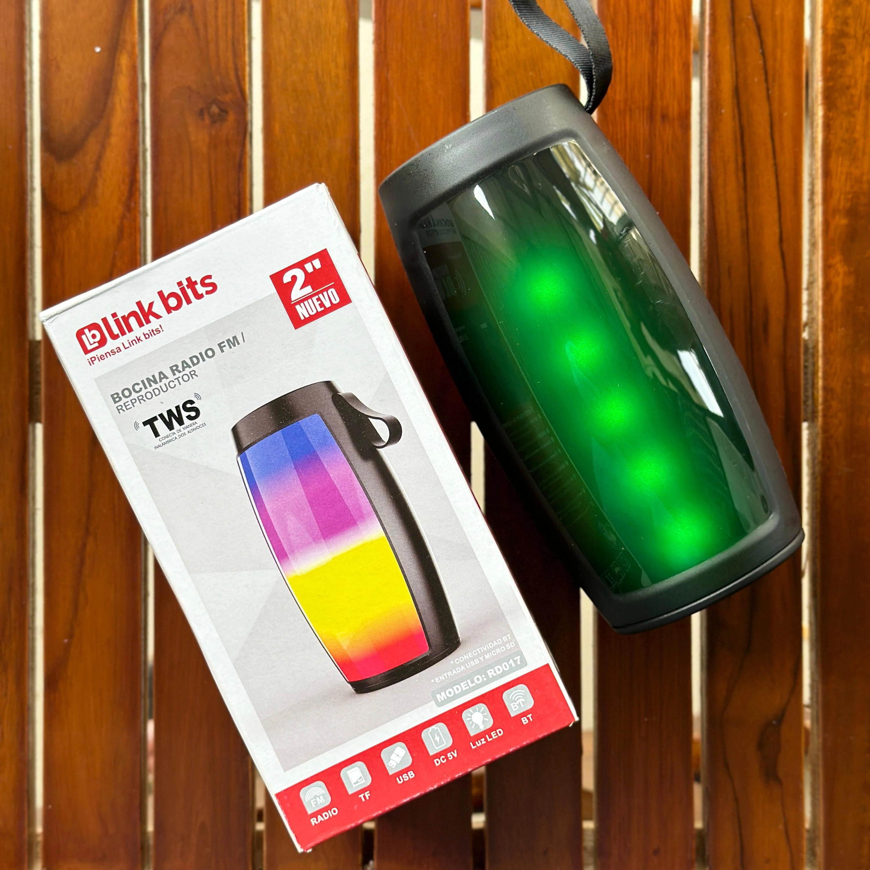 Latest Original Link bits Portable RGB Light Wireless Outdoor MP3 Music ...