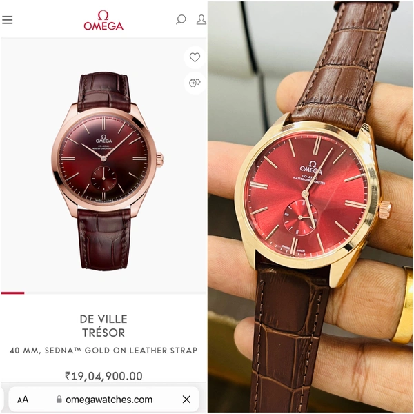 0mega De Ville Trésor Premium Collection With Free Brand Name Box Packing