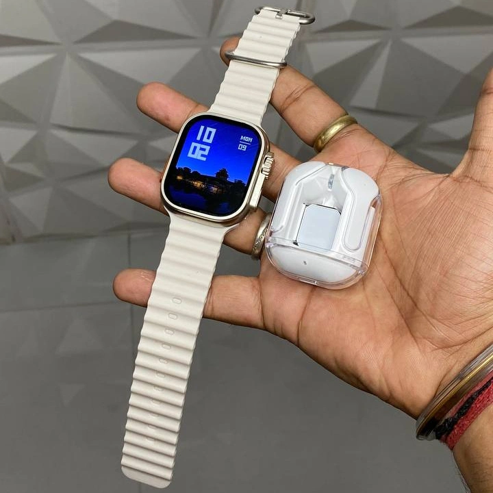 2024 New Combo Budget Combo, TS Ultra 2 Watch, Ultra Pod Original Buds ...