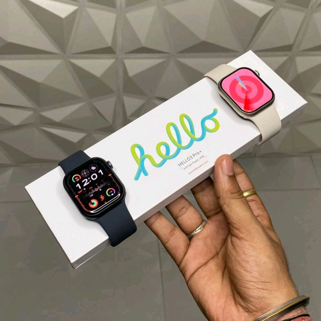 Hello Watch 3 Pro Plus SmartWatch 45mm With Super AMOLED Display, IP68 ...