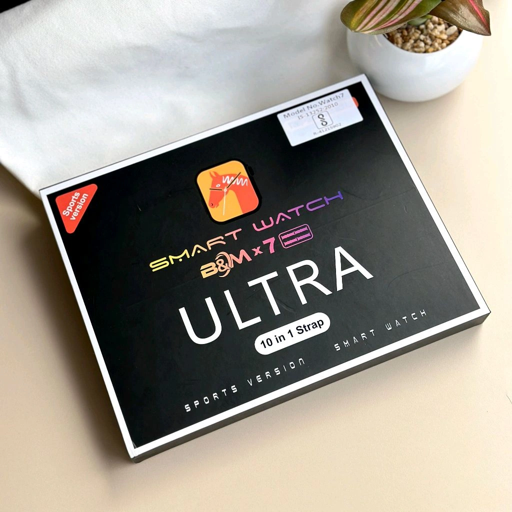 Most Awaited Budget Combo | 8 in 1 Strap Series 8 Ultra 49MM Smartwatch ...