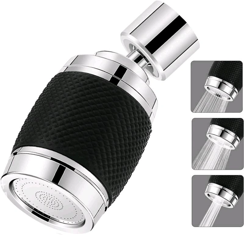 Kitchen Tap Spray Head 360°Swivel Tap Extender with Filter and 3 Spray ...