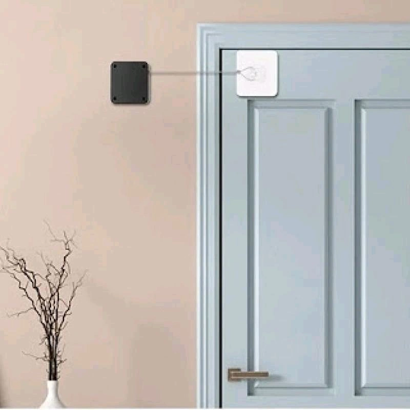 Window Door String Steel Rope Closer Diy Tool Punch-Free Automatic ...