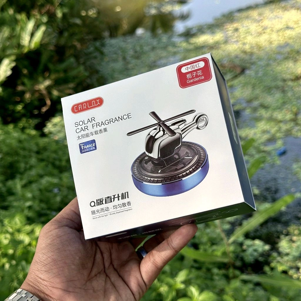 Solar Airplane Aromatherapy Diffuser | Rotating Solar Helicopter ...