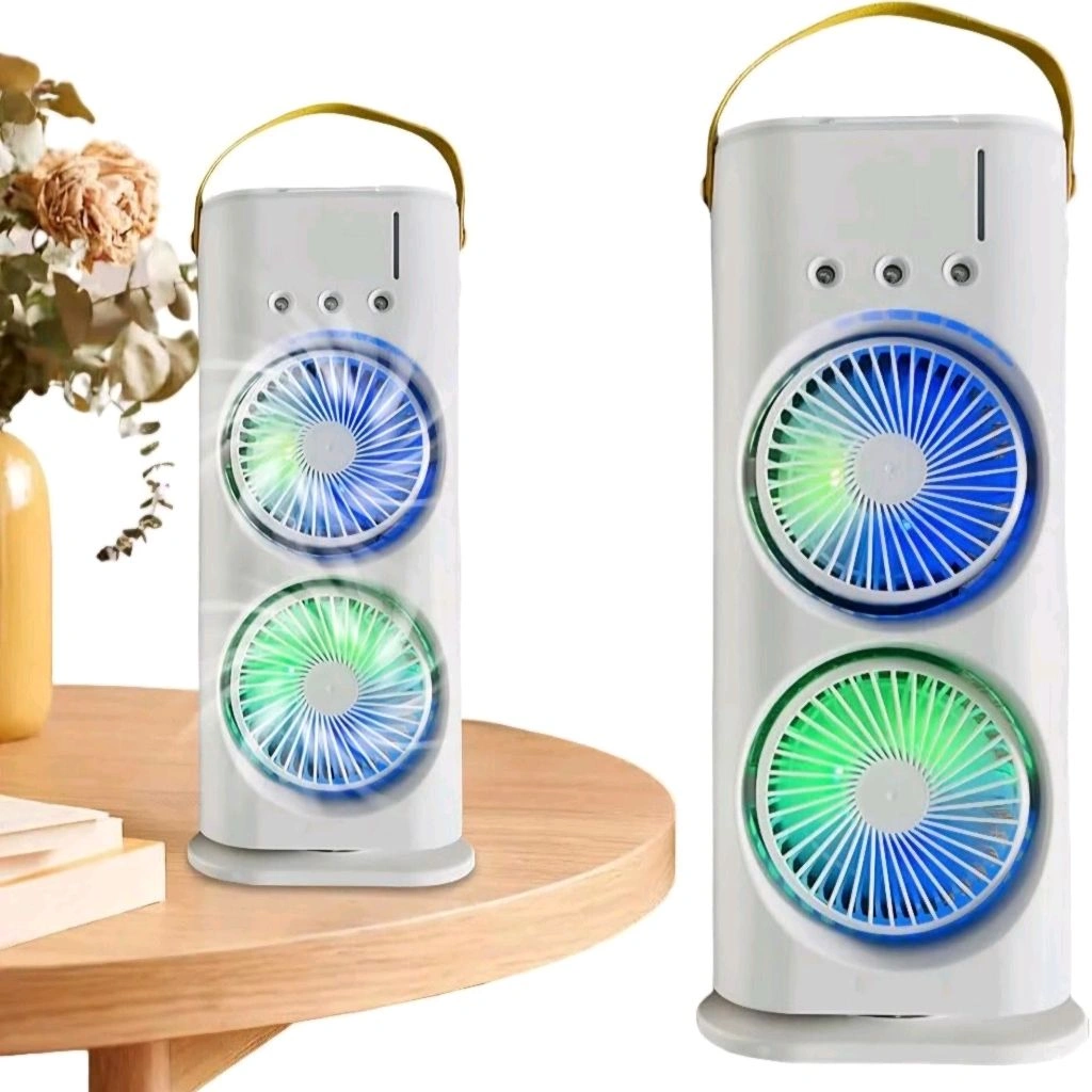Portable Tower Mist Spray Cooling Fan, Stay Cool & Comfortable All-Day ...