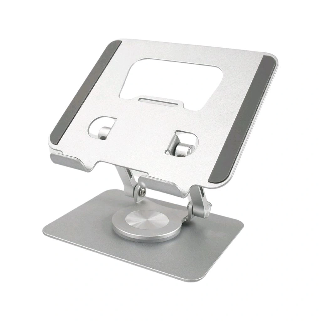Aluminum Alloy 360°Rotating Bracket, Adjustable Laptop Stand, Portable ...