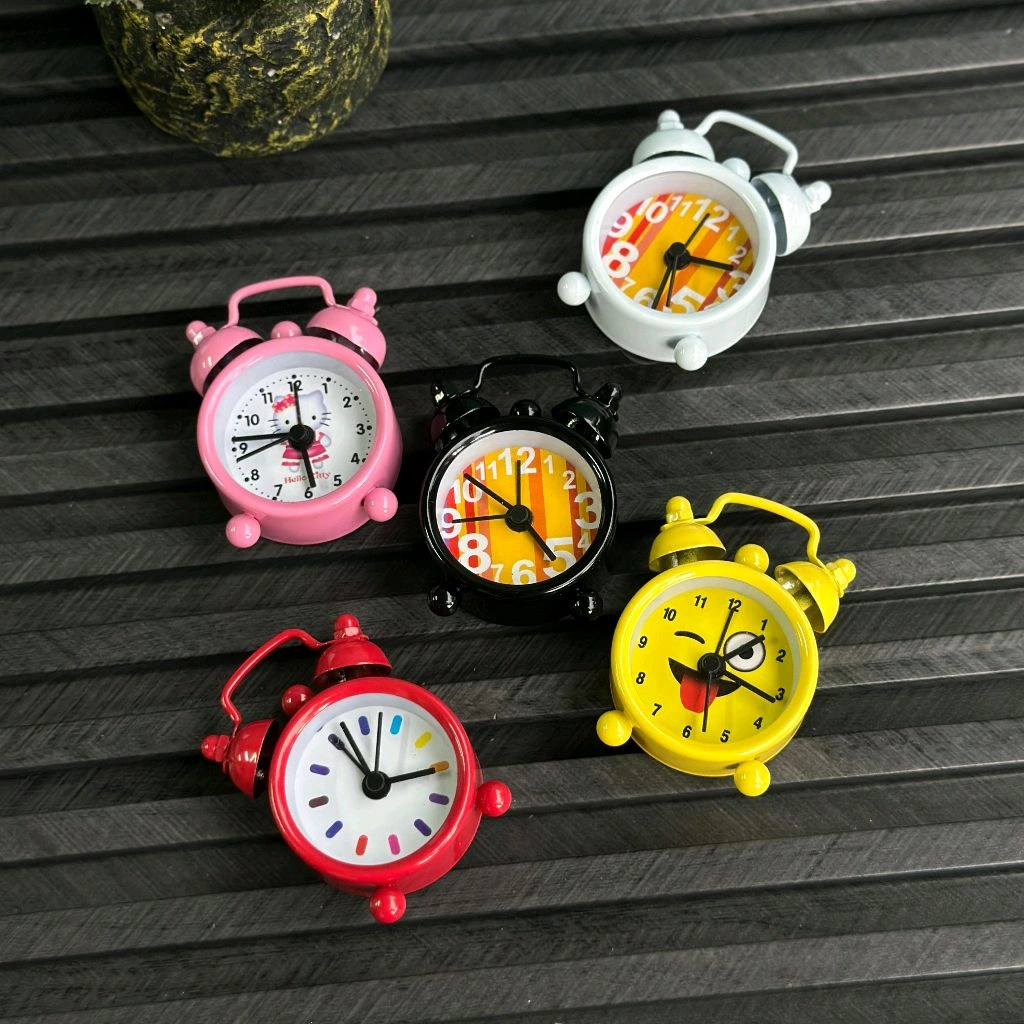 Mini Twin Bell Alarm Clocks – Cute Looks, Loud Wake-Ups