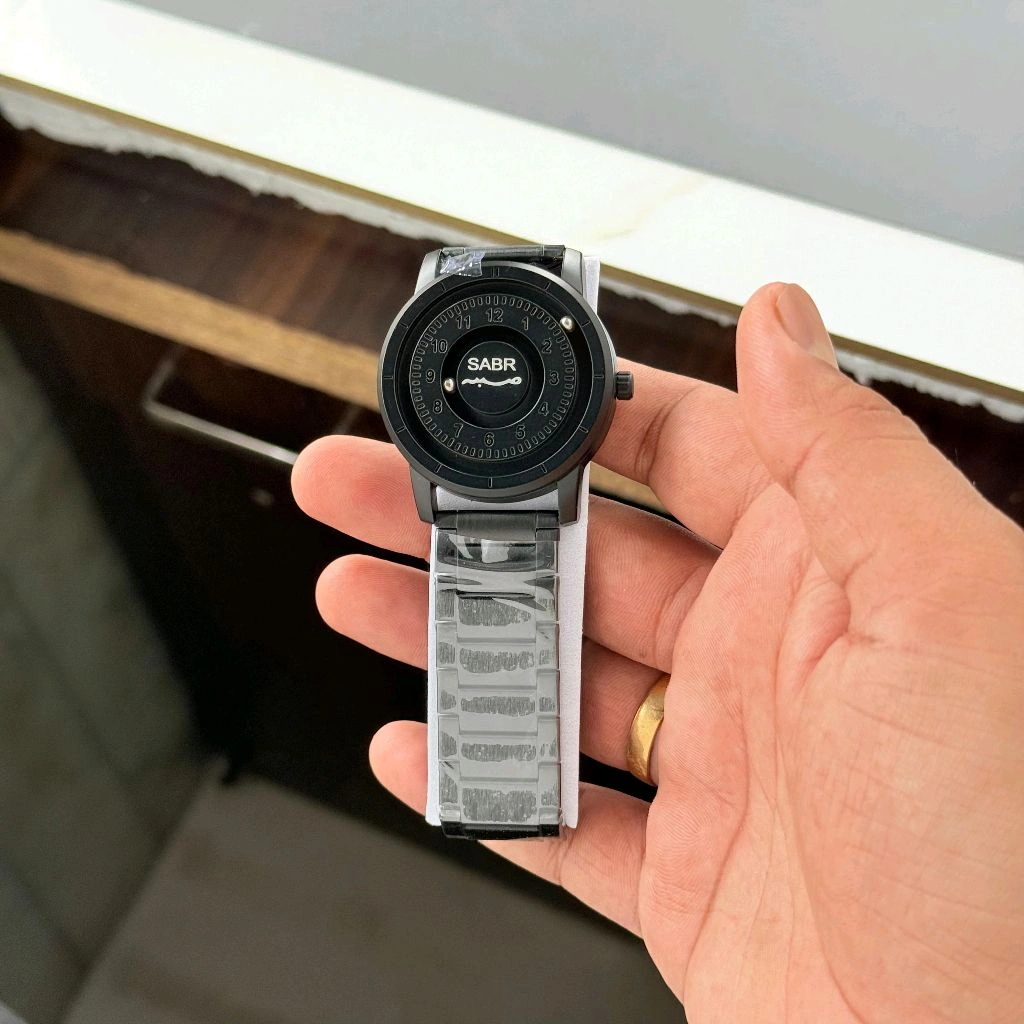 Sabr Minimal Matte Arabic Dial Watch (Black) | Luxury-Inspired Design