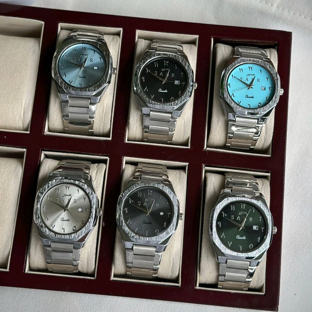 Luxury Quartz Men's Watch – Sabr Edition | 41MM Dial | Date Display ...