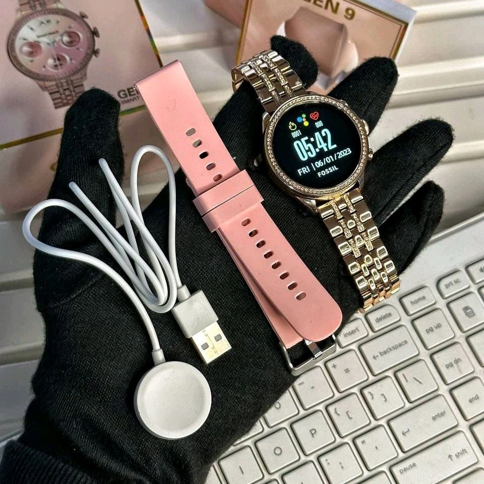 Smartwatch Generation 9 2024 Diamond Design With Dual Belts | One ...