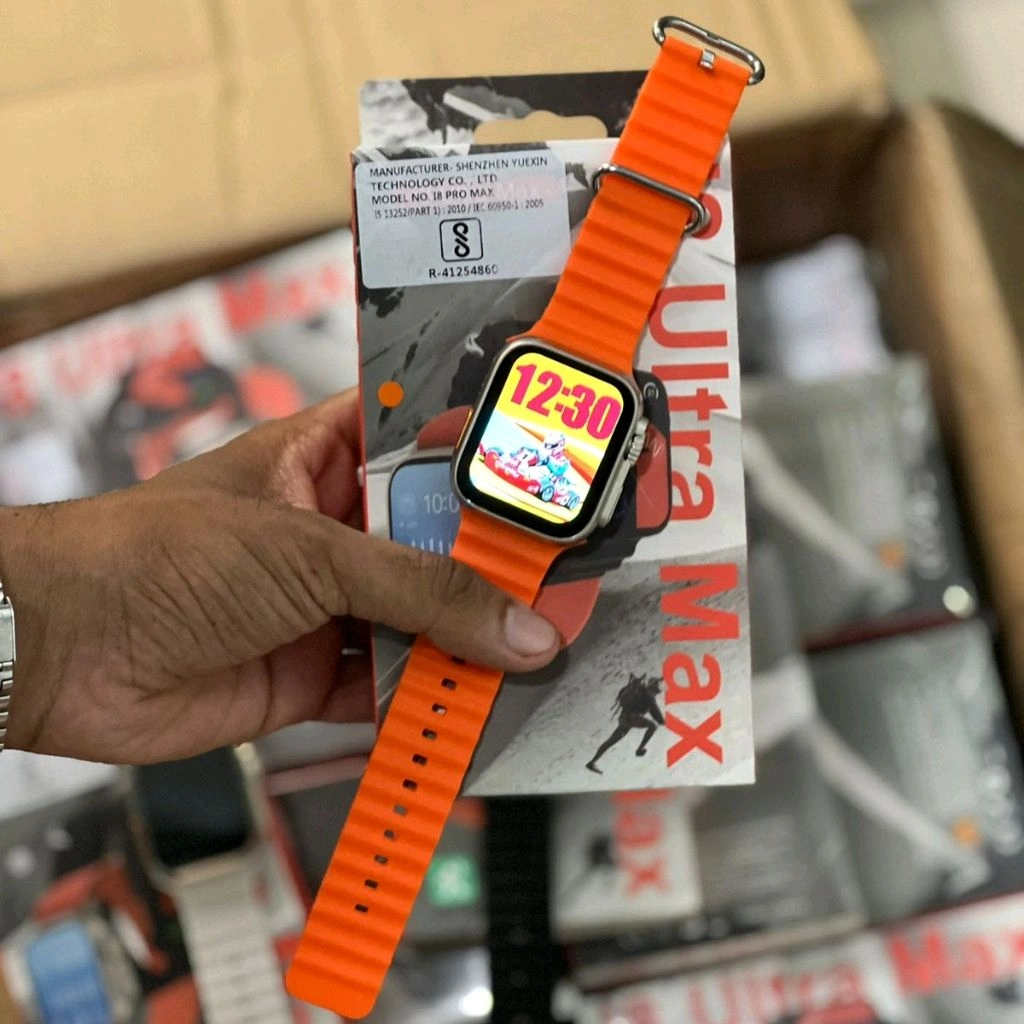 New Arrival I8 Ultra Max Series 8 Smartwatch Full Display Scroll Button ...