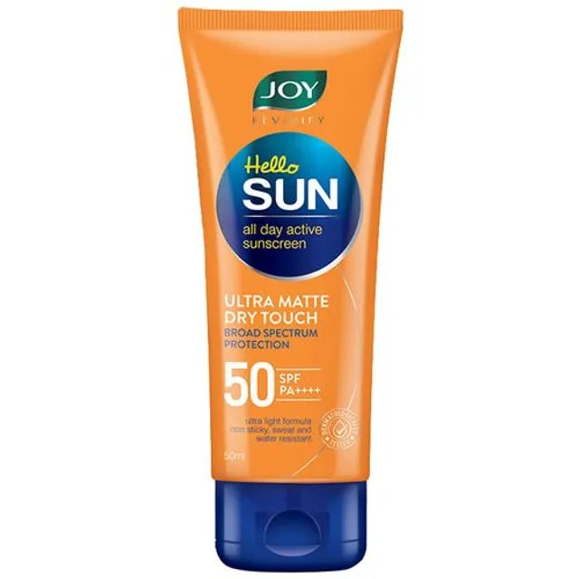 Joy SUN Ultra Matte Dry Touch Sunscreen - SPF50, PA++++, All Day Active ...