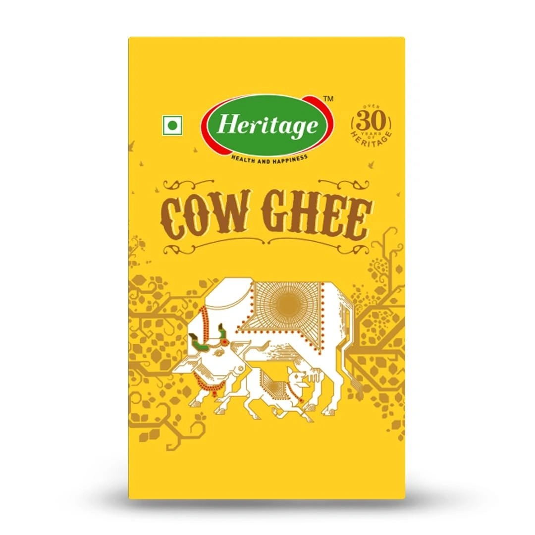 HERITAGE COW GHEE 1L liter CEKA PACK