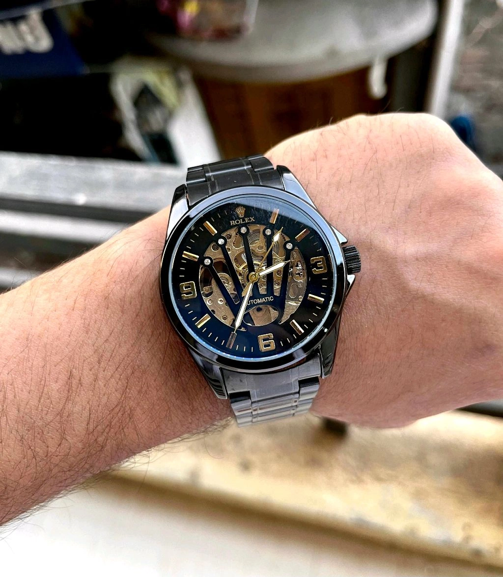 Rolex Automatic In full black Colour