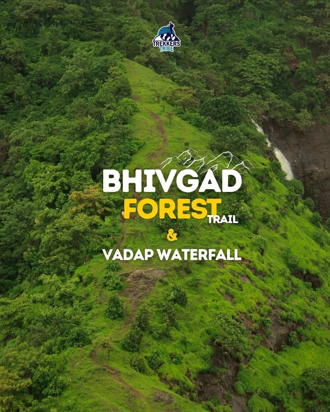 Monsoon Trek to Bhivgad and Vadap waterfall 🚩