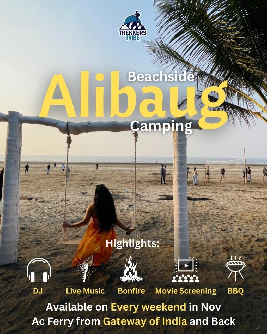 Special Beachside Alibaug Camping With Transport