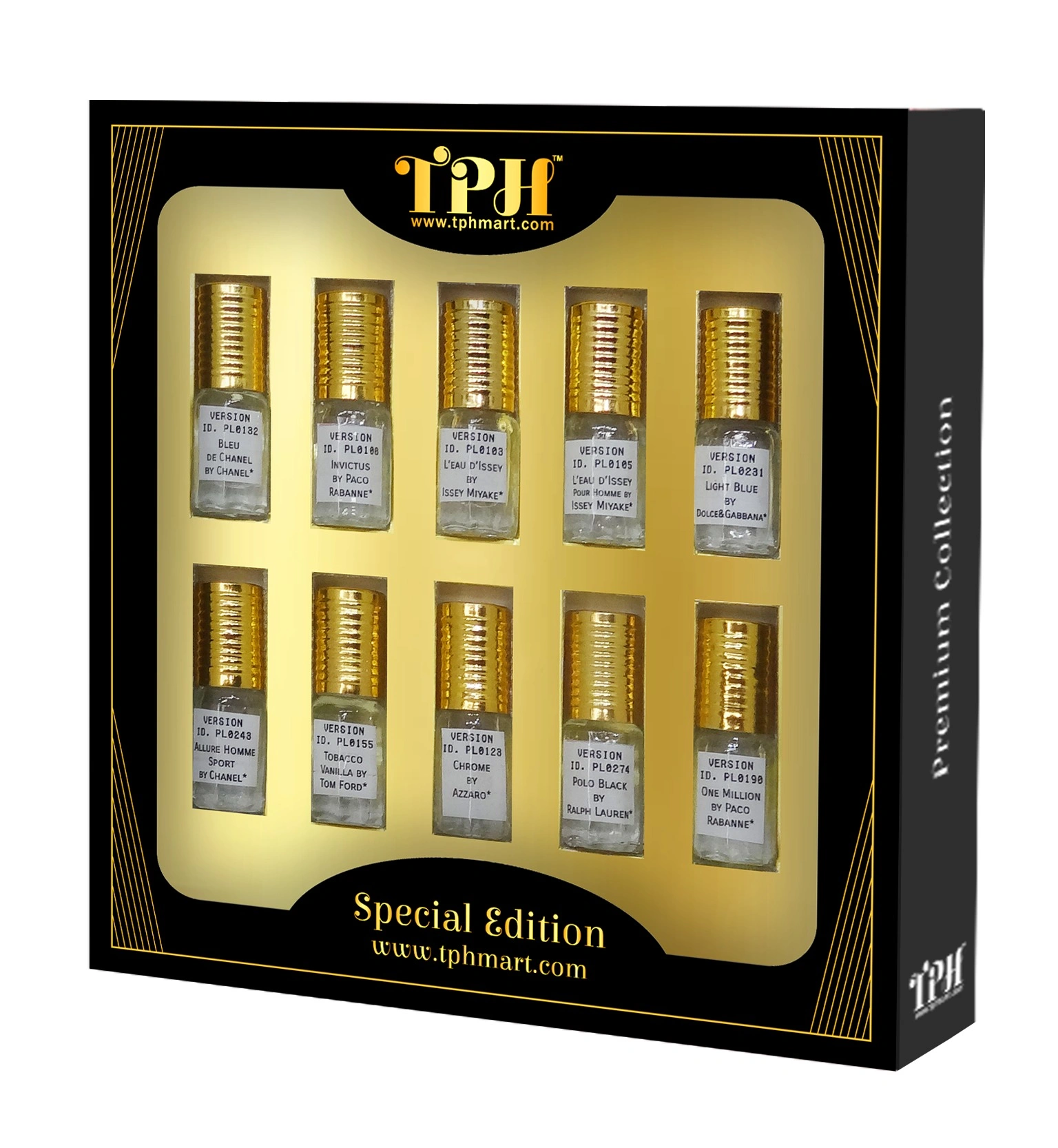 Men's - X Versions Perfume Oils Experience Set