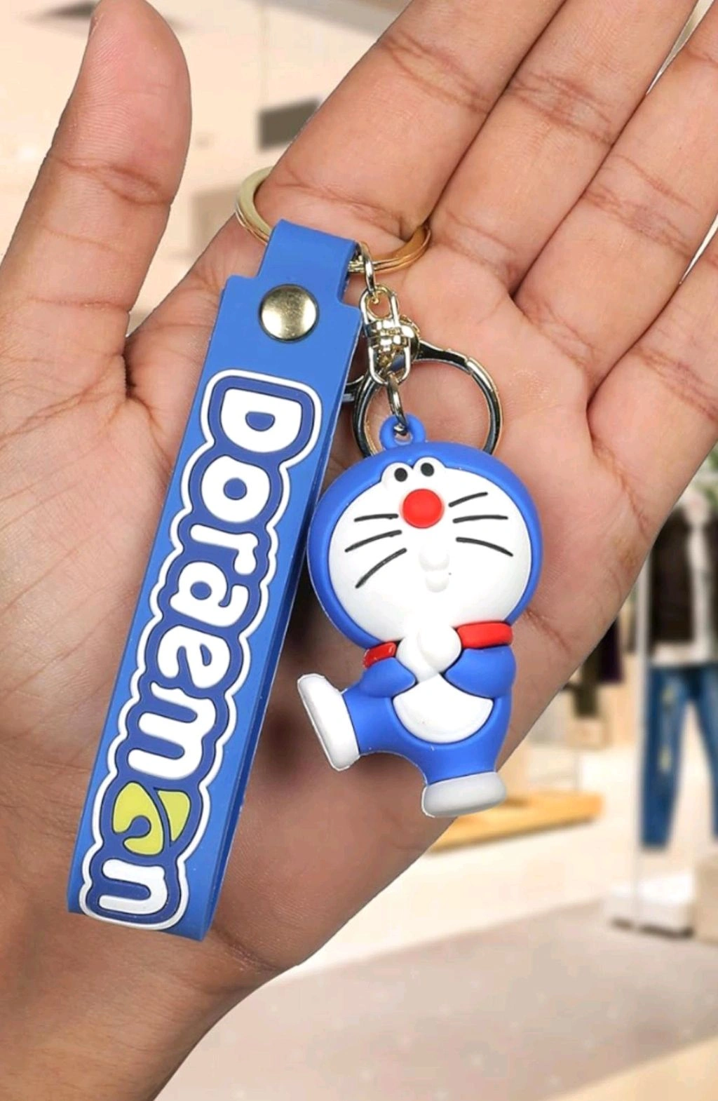 Doraemon Rubber PVC Keychain