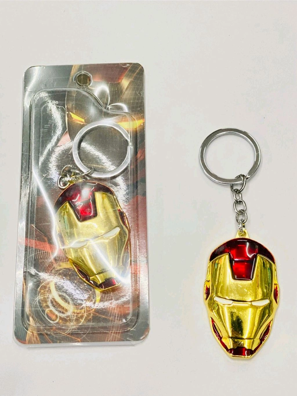 Ironman Metal Keychain