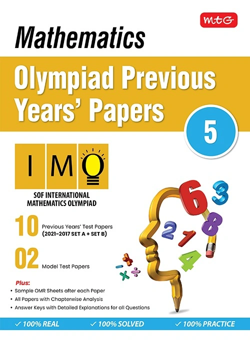 Olympiad previous years papers Mathematics, Class – 5