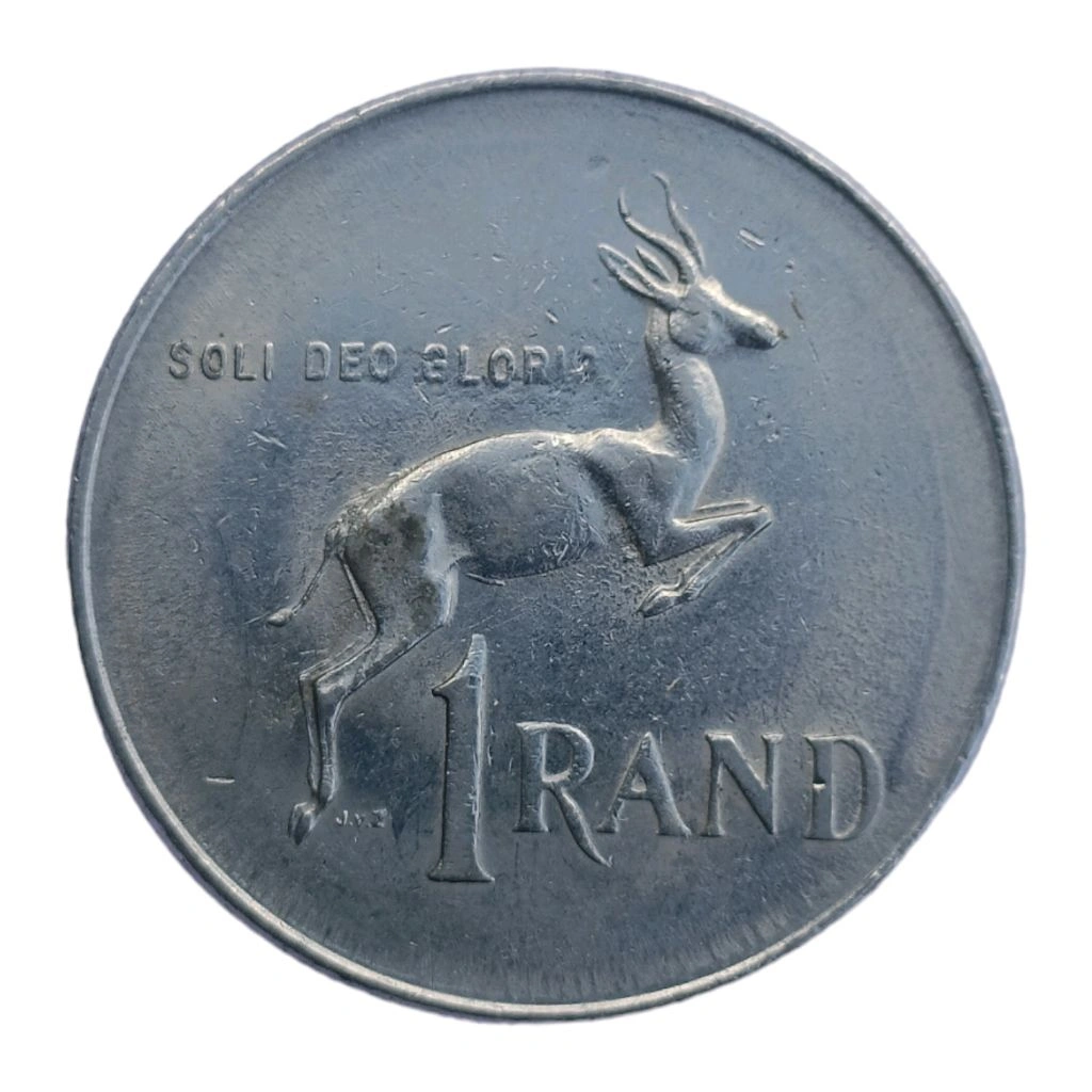 1977 South Africa 1 Rand Coin