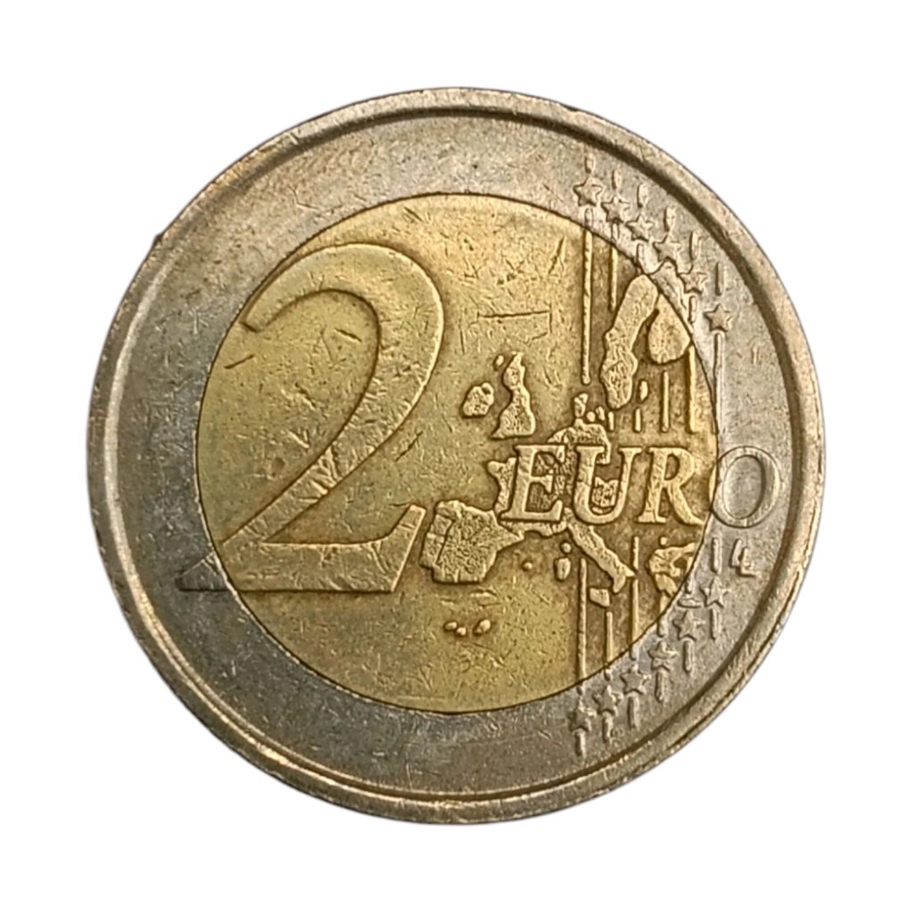 2002 Italy 2 Euro Coin