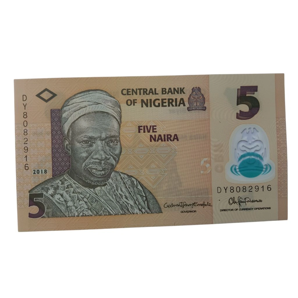 Nigeria 5 Naira UNC note