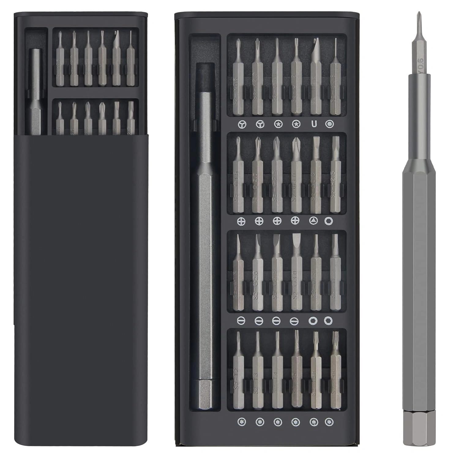 24 in 1 Mini Screwdriver Set with Case, Small Screwdriver Set of ...