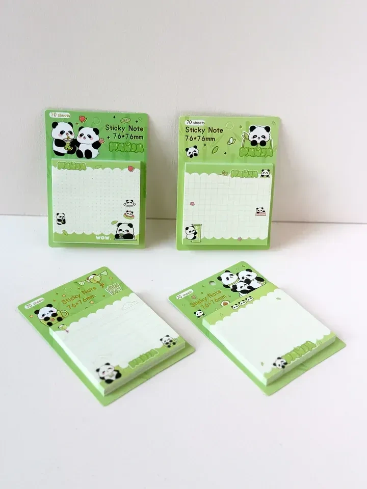 Cute Panda Sticky Note Pad