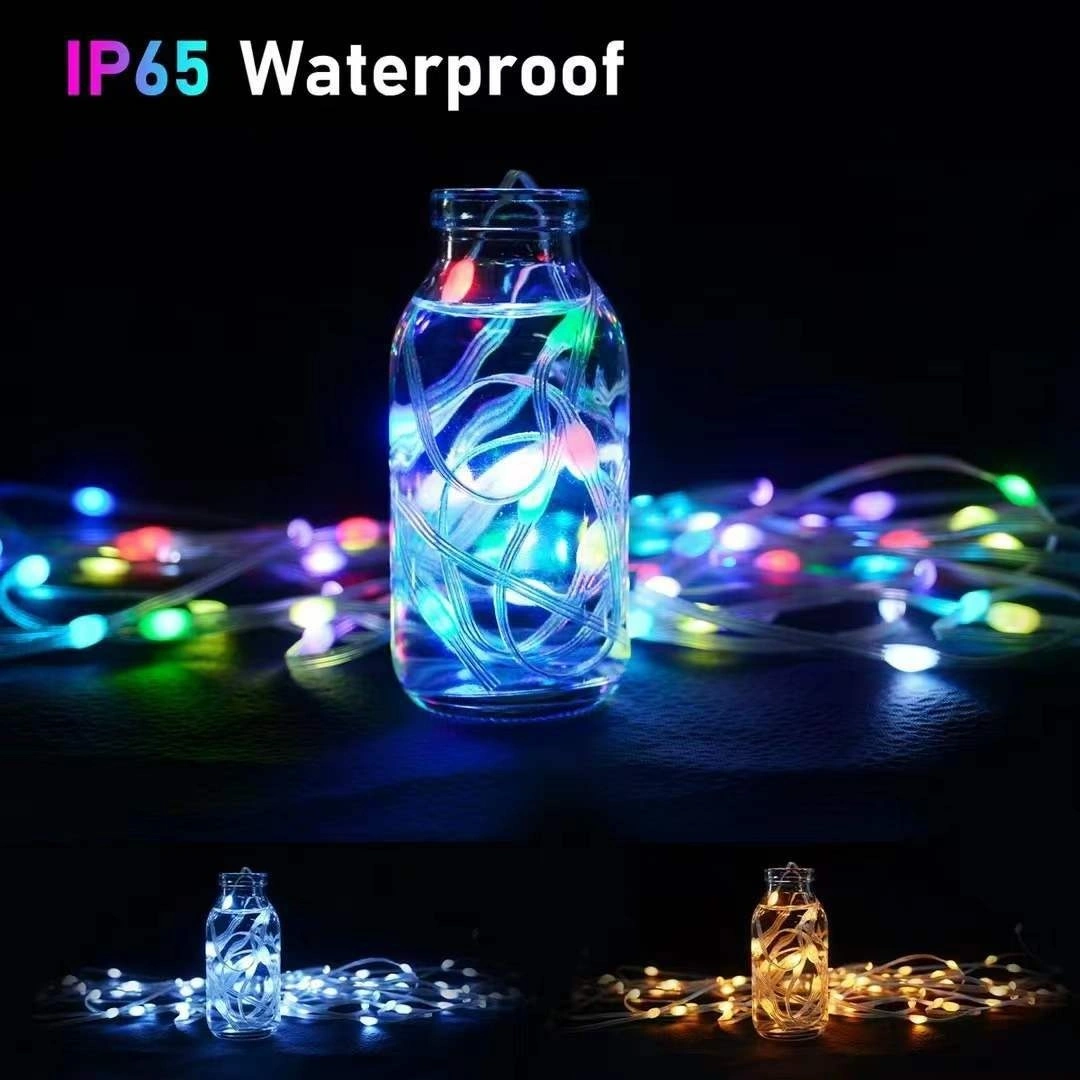 5MTR - 5V Smart APP Control LED String Light 5M RGBIC LED Holiday ...