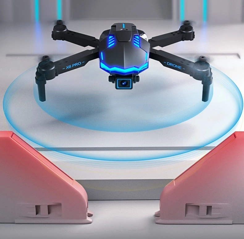 X6 4K Dual Camera Foldable RC Drone with GPS, 500m Range, 1km Distance ...