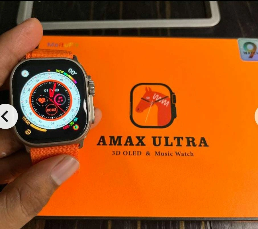 MT 9 Ultra Amoled Display Smartwatch MT9 ULTRA