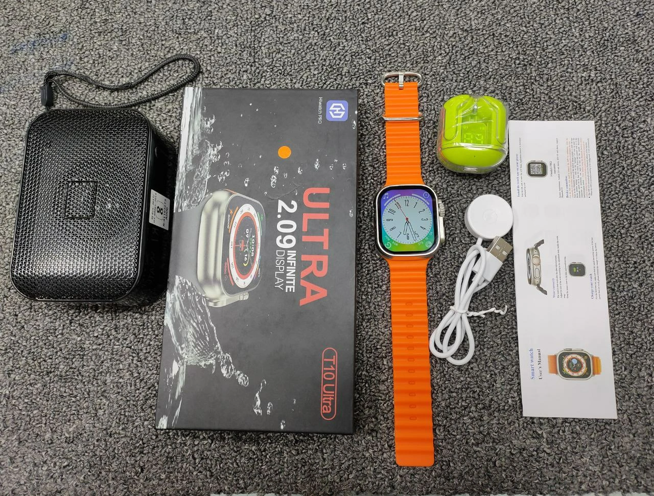 ULTRA Smart Watch Combo Speaker Watch Airpod Combo
