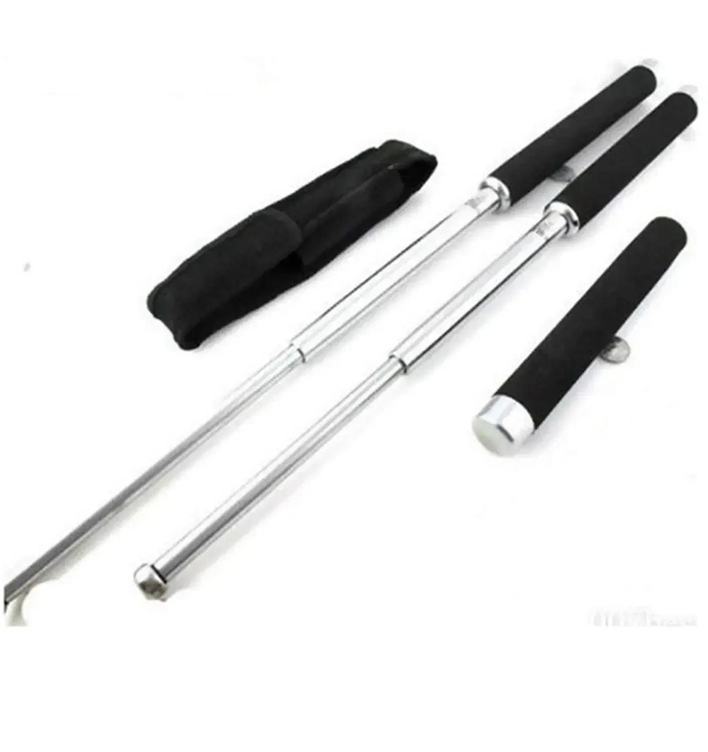 Multifunction Collapsible Stainless Steel Safety Stick – Portable Self ...