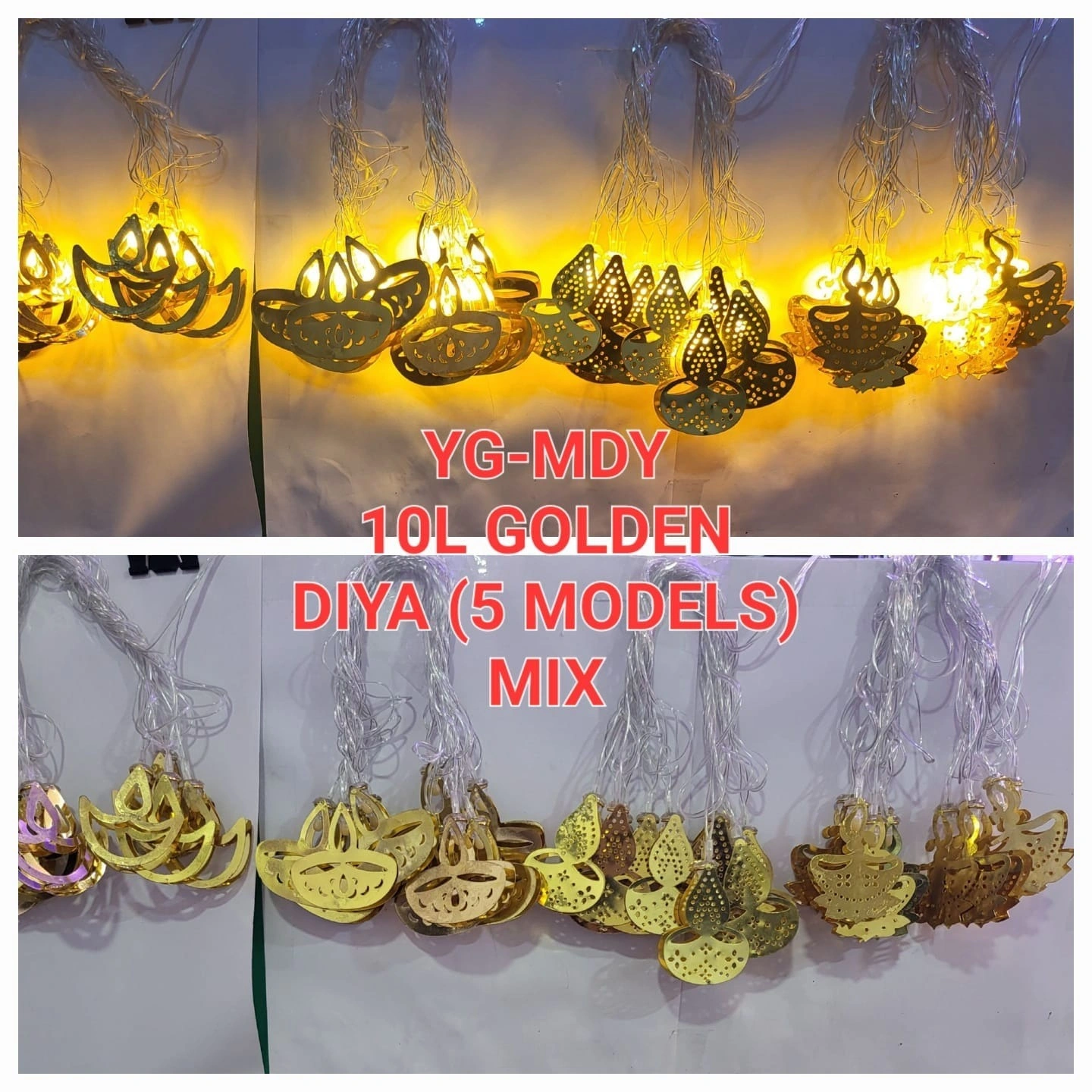 YG-MDY 10L GOLDEN DIYA (5 MODELS) MIX