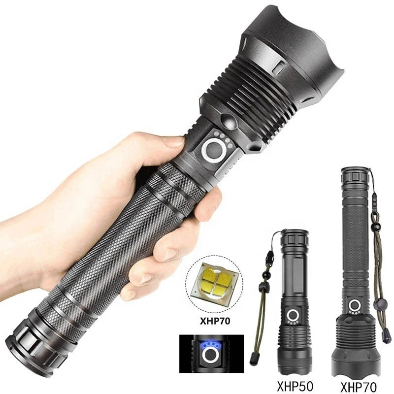 Super Bright 100000 Lumen LED Torch – Rechargeable High-Intensity ...