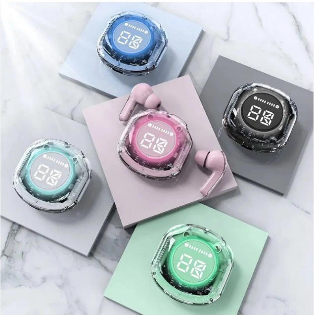 Ultrapods Pro True Wireless Earbuds with Display Transparent Design ...