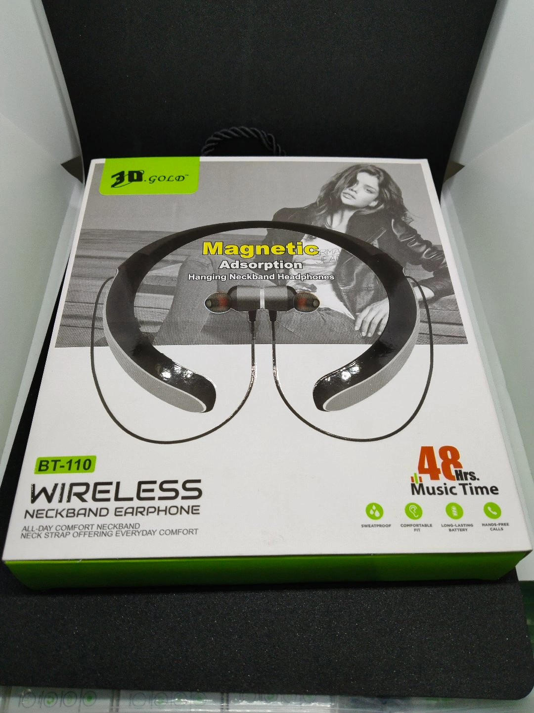 3D GOLD NECK BAND BT-110