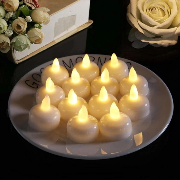 Diwali Floating Candle Light Water Sensor Diya (Pack Of 12) Diwali Floating Candle Light Water Sensor Diya (Pack Of 12)