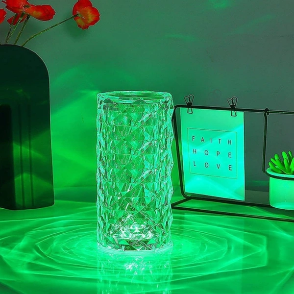 Big Sized Colorful And Touch Crystal Light With RGB Remote