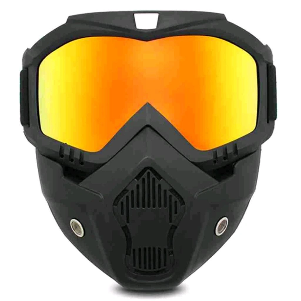 High Quality Protective Goggle With Mask For Comfort Ride With ...