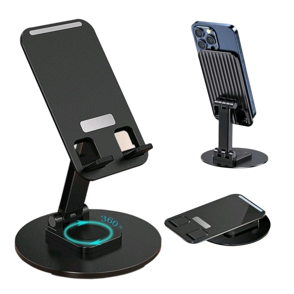 High Quality Metalic Strong Base 360° Rotatable Mobile Stand With ...