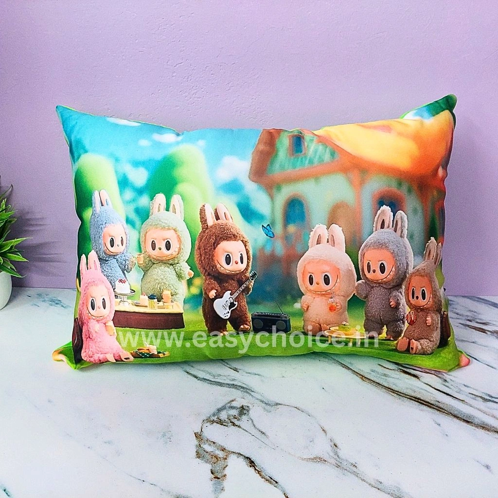 Big Sized Super Cute Treding Lovely All In One Labubu Pillow (44×30cms ...