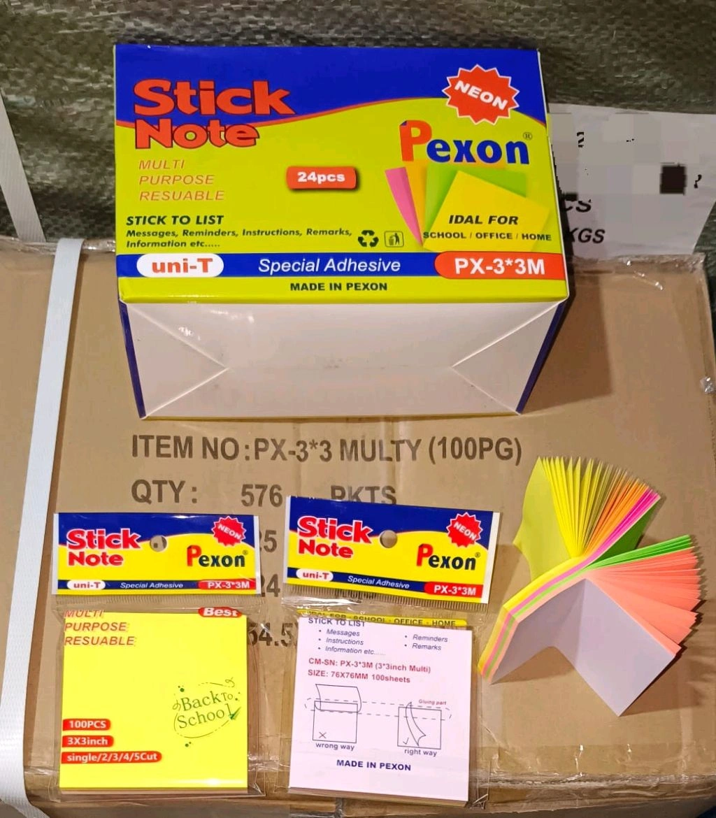 Sticky Note 3x3 Multi 50sheets