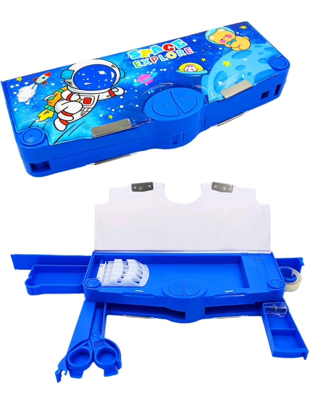 7035 Jumbo Pencil Box 4 Button