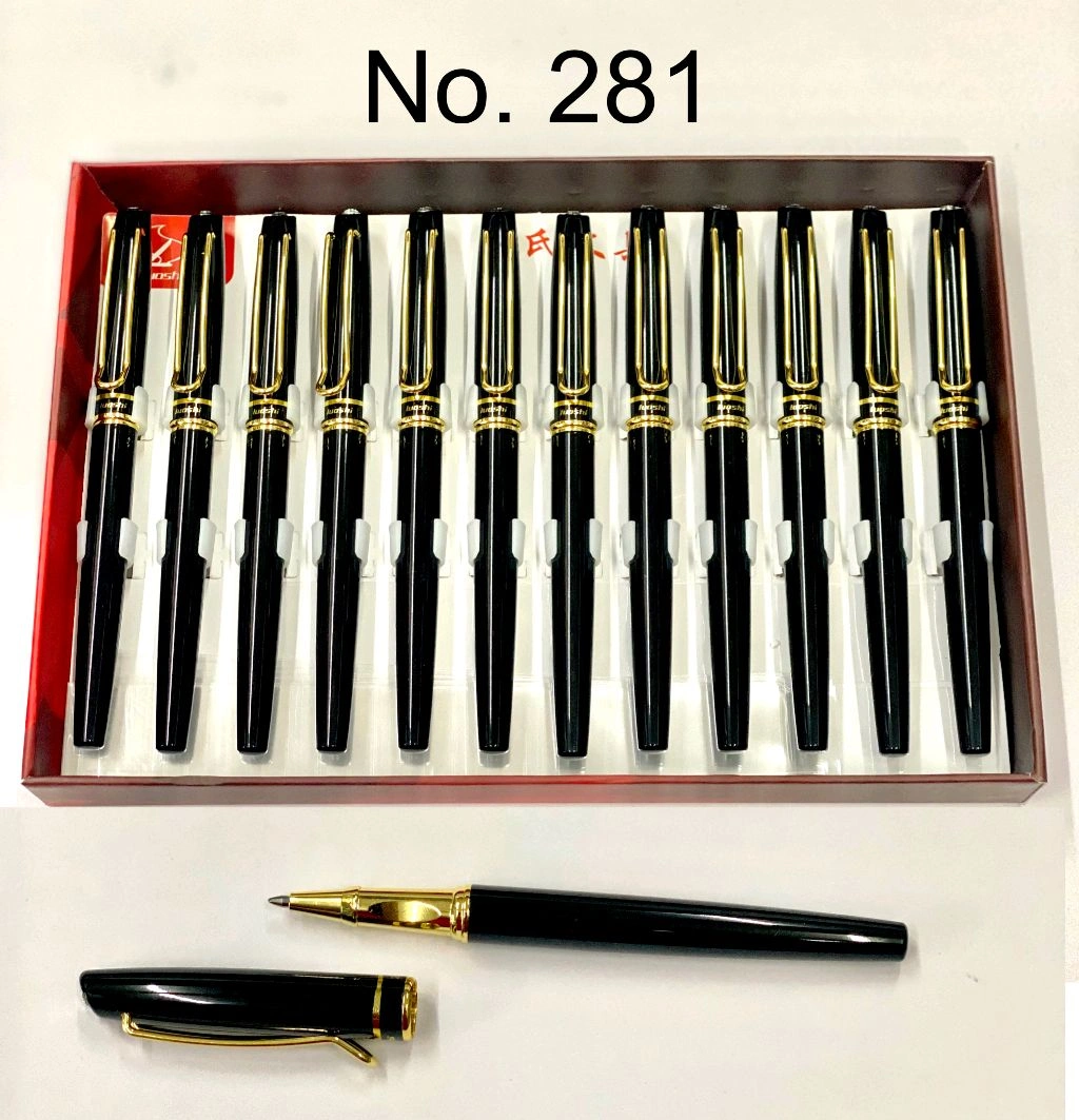 281 Black Luoshi Metal Roller Pen