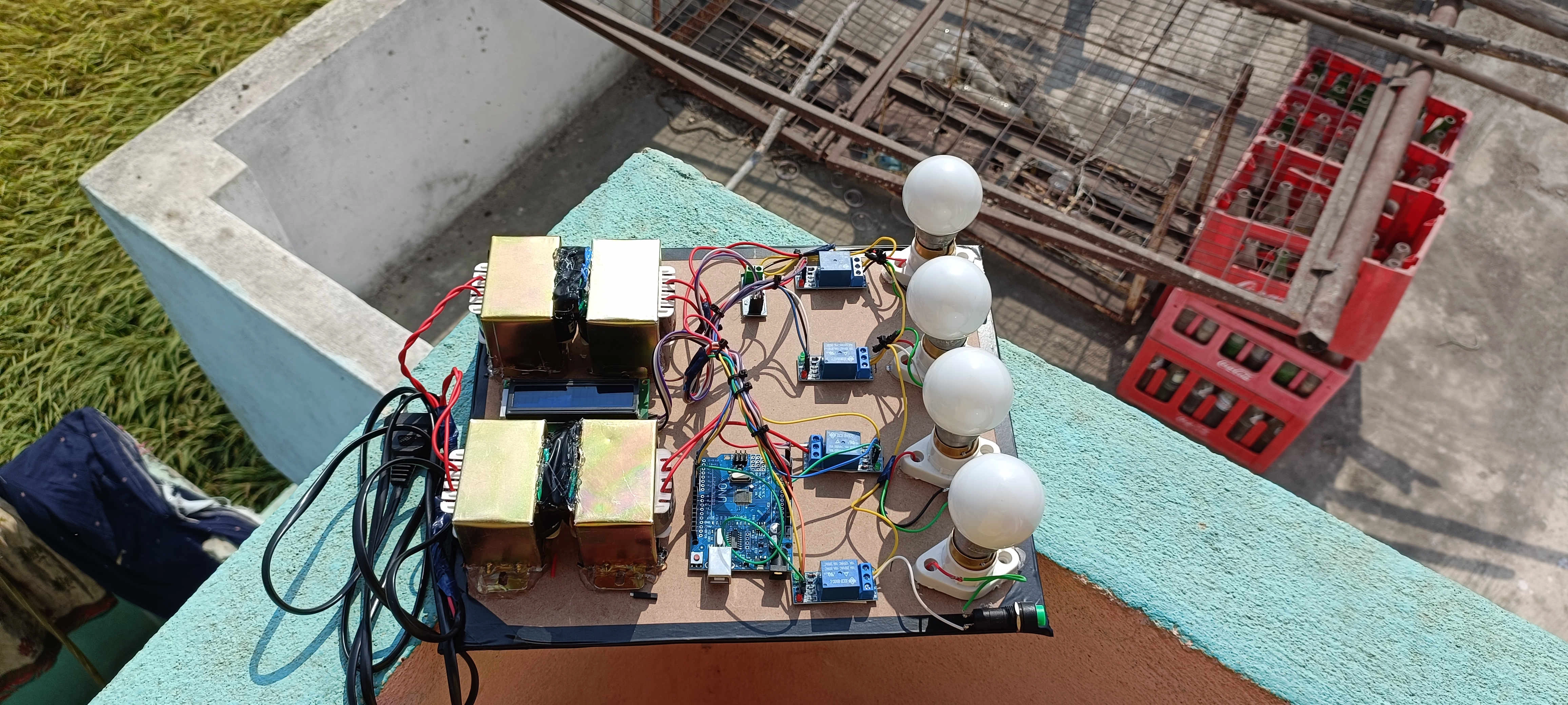 Automatic Load Sharing Transformer With Cut Off Ac230v