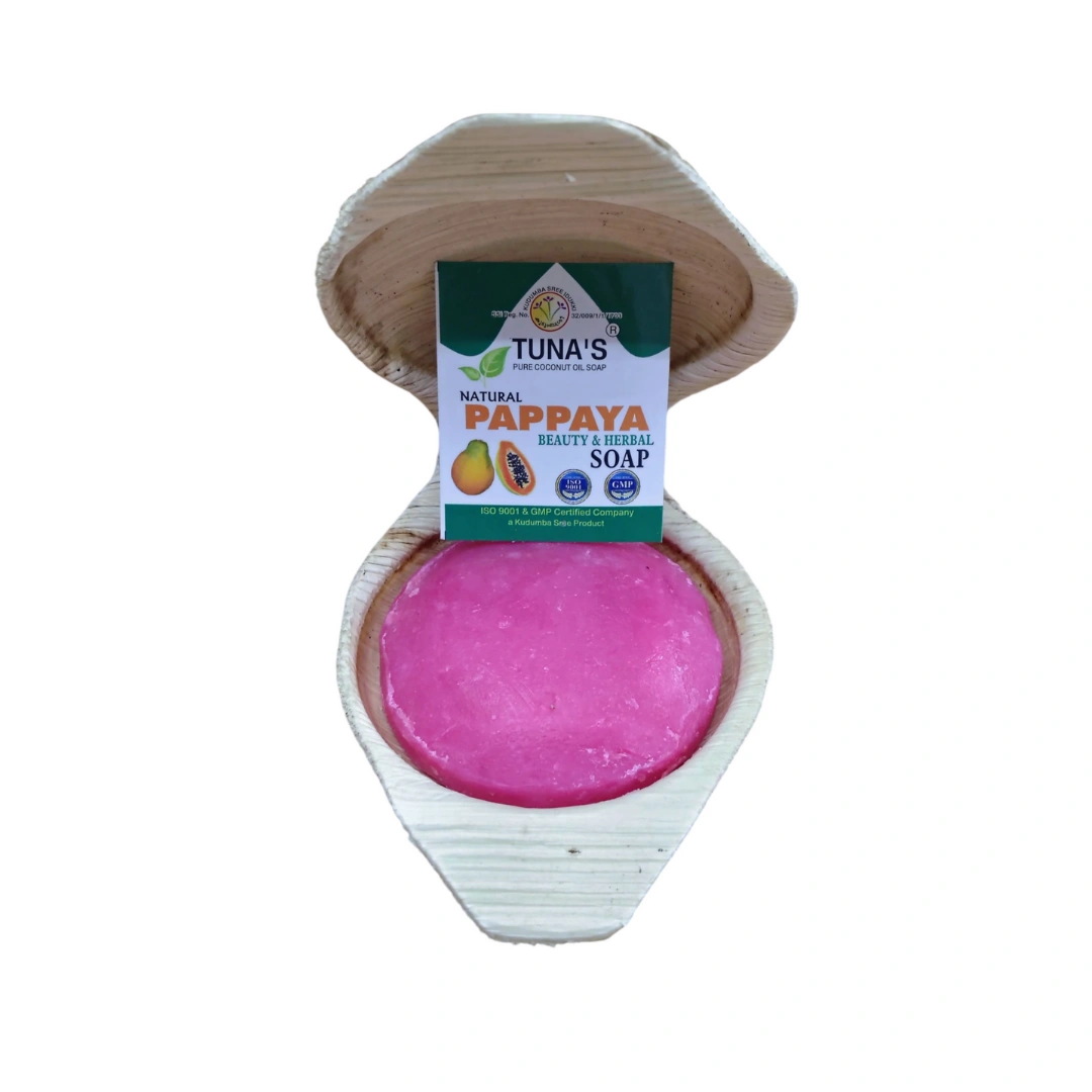 Tunas Papaya Soap | Glow Peel | Fruit Polish | 65gm