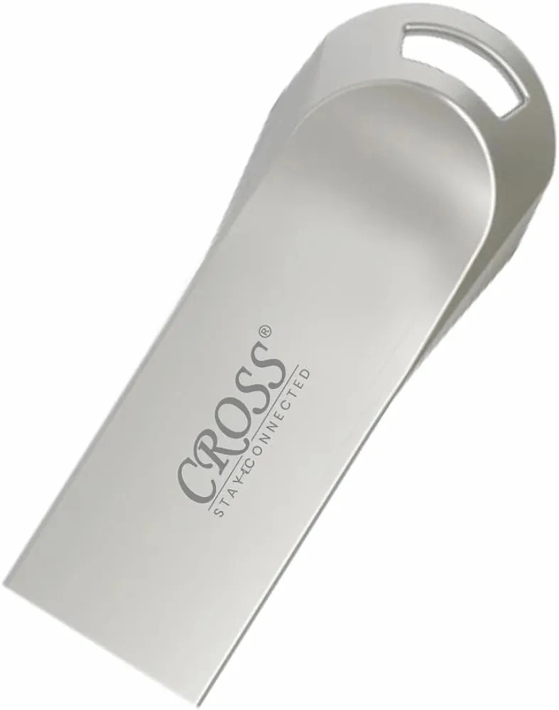 CROSS 3.0 USB Flash Drive/Pen Drive with Metal Body - Silver | External ...